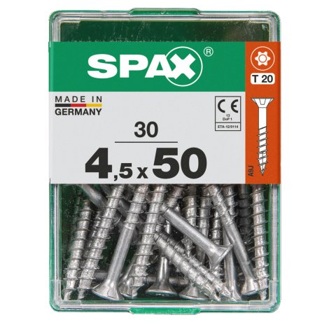 SPAX Schraube Senkkopf TRX 4,5x50 mm M 30 Stk. kaufen