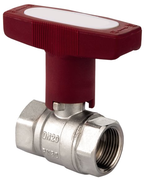 CORNAT Kugelhahn mit Flügelgriff vernickelt 1" IG kaufen