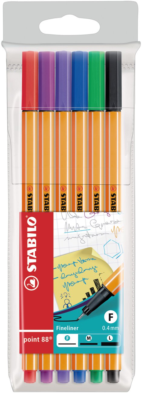 STABILO Fineliner Point 88, 6 Stk. kaufen